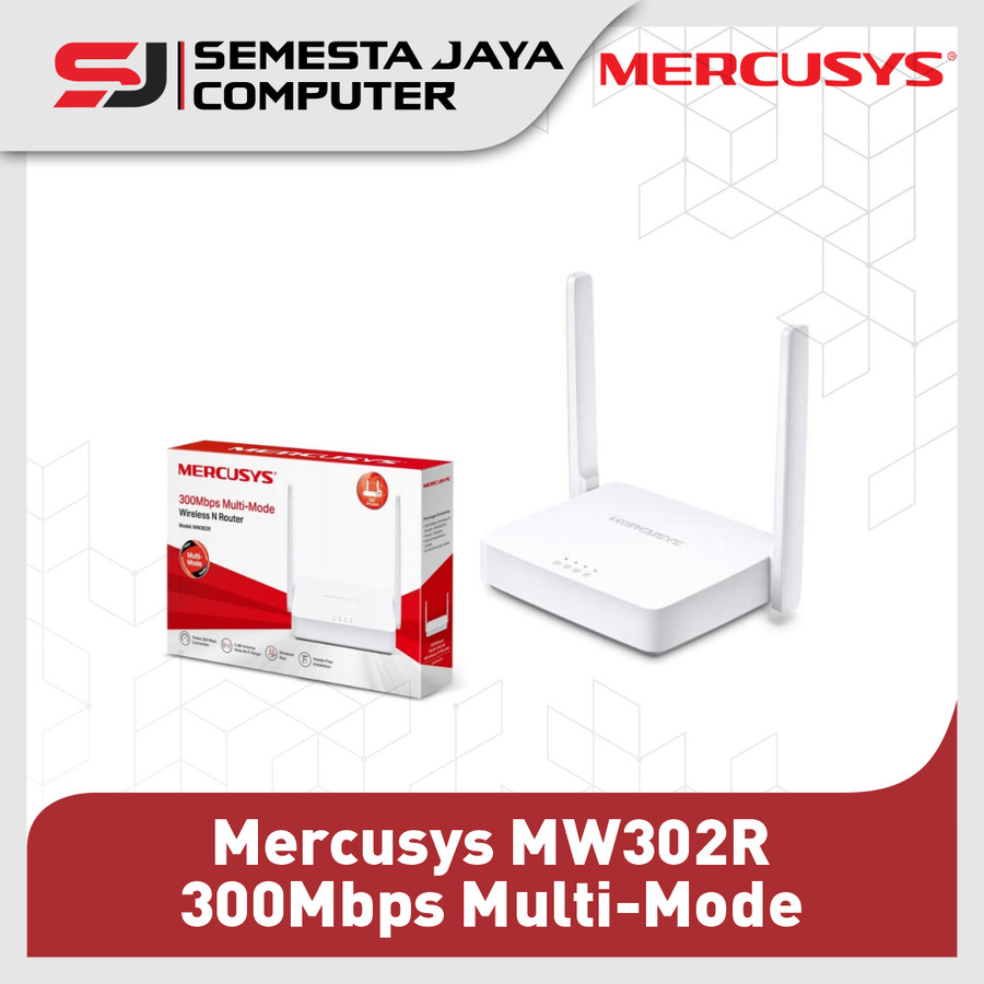 Mercusys MW302R Multi-Mode Wireless N Router 300Mbps | Shopee Malaysia