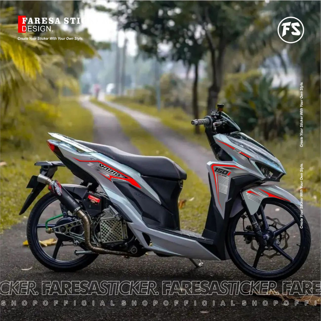 F16 Striping HONDA VARIO 150 | Sticker Variation HONDA VARIO 150 ...
