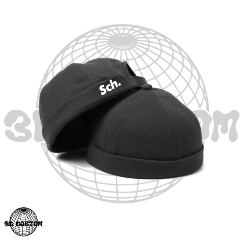 Miki Hat Adult Distro Sch Peci Hat Miki Hat Beanie Model Sch. | Shopee ...