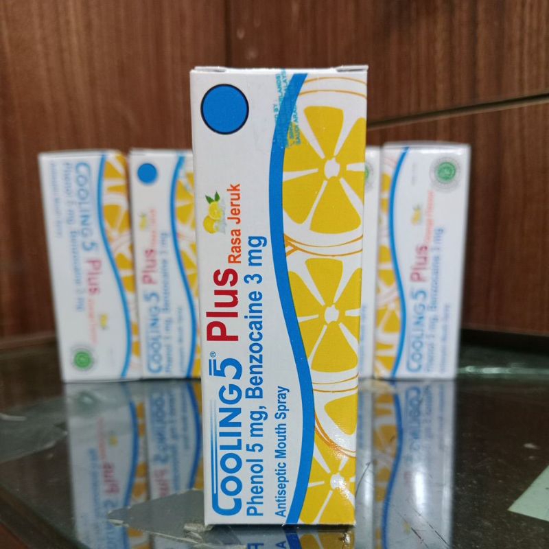Cooling 5 Plus Antiseptic Mouth Spray Orange Flavor 15ml | Shopee Malaysia
