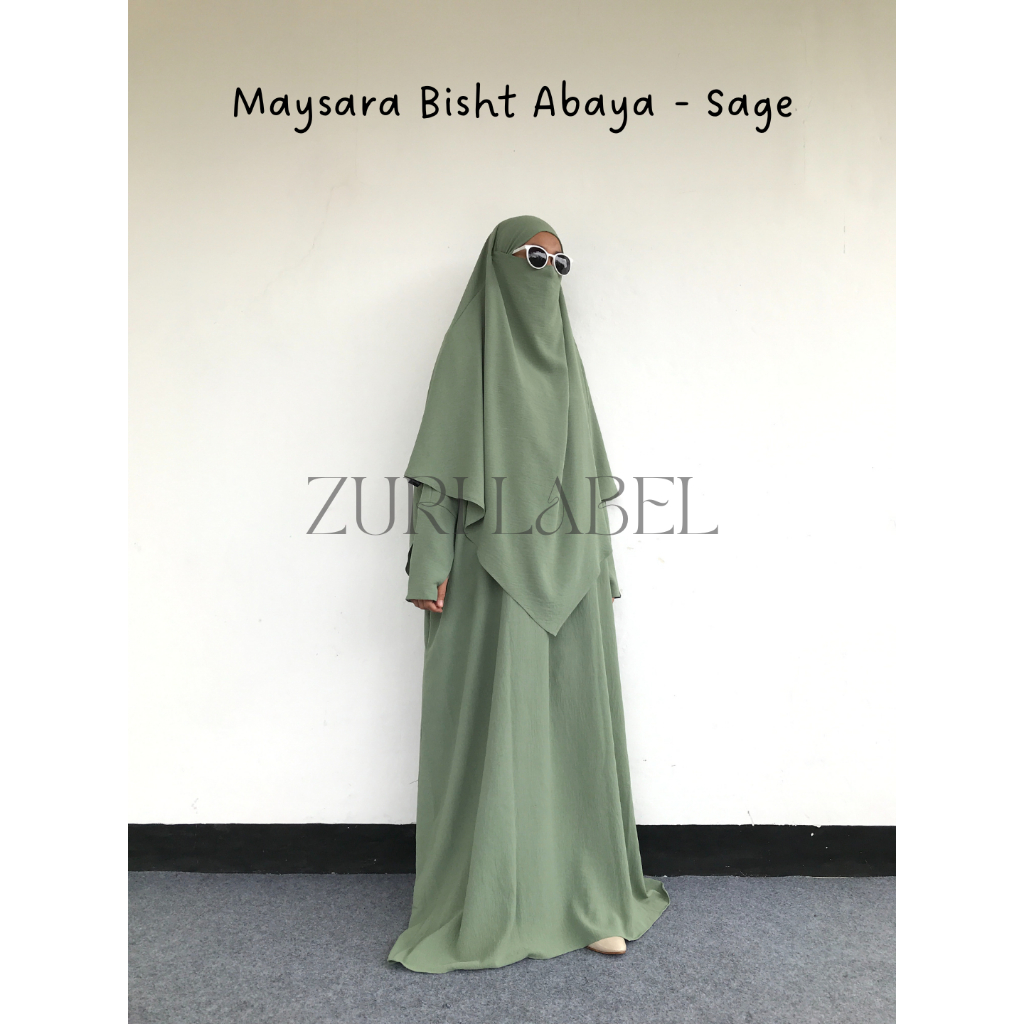 Maysara BISHT ABAYA (ABAYA ONLY) SERIES I BY ZURI LABEL | Shopee Malaysia