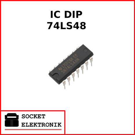 IC 74LS48 BCD to 7-segment Decoder Driver | Shopee Malaysia