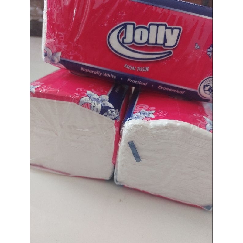 Jolly Tissue, 250 sheets 2 play, facial Tissue | Shopee Malaysia