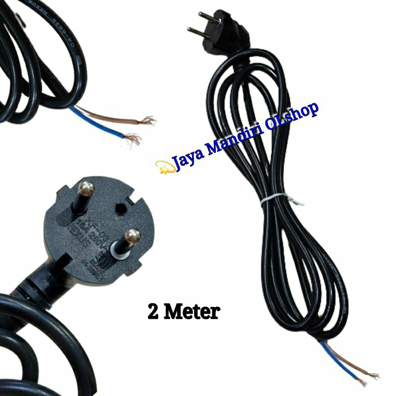 Cable 2 x 0.75 - 2m (Good Quality 2 Meter Length) | Shopee Malaysia