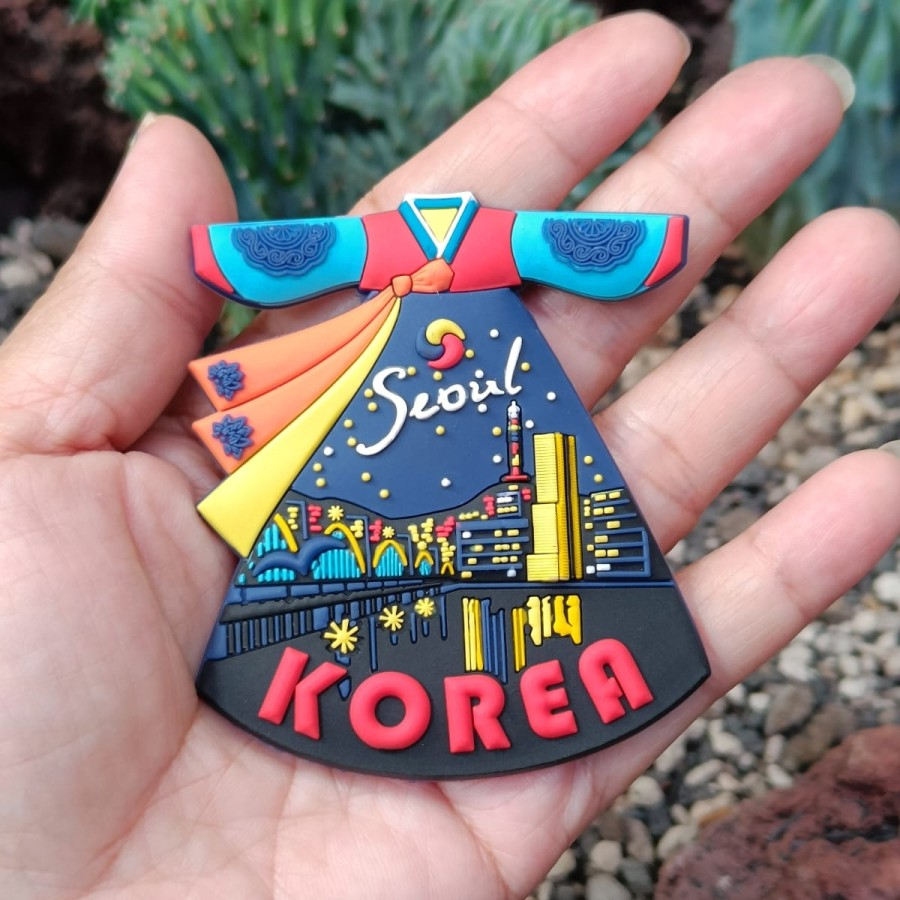 Seoul refrigerator magnet Souvenir from South Korea | Shopee Malaysia