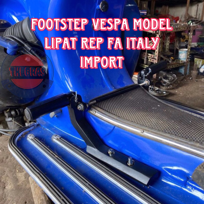 Vespa Footstep Folding Vespa Footstep Vespa Folding Classic Vespa ...