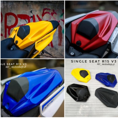 Accessories SINGLE SEAT YAMAHA R15 V3 SINGLE SEAT YAMAHA R15 SINGLE ...