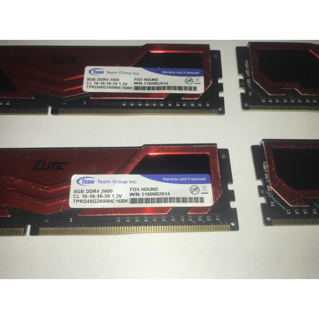 Ram DDR4 8GB TEAM ELITE RED 2400 MHZ | Shopee Malaysia