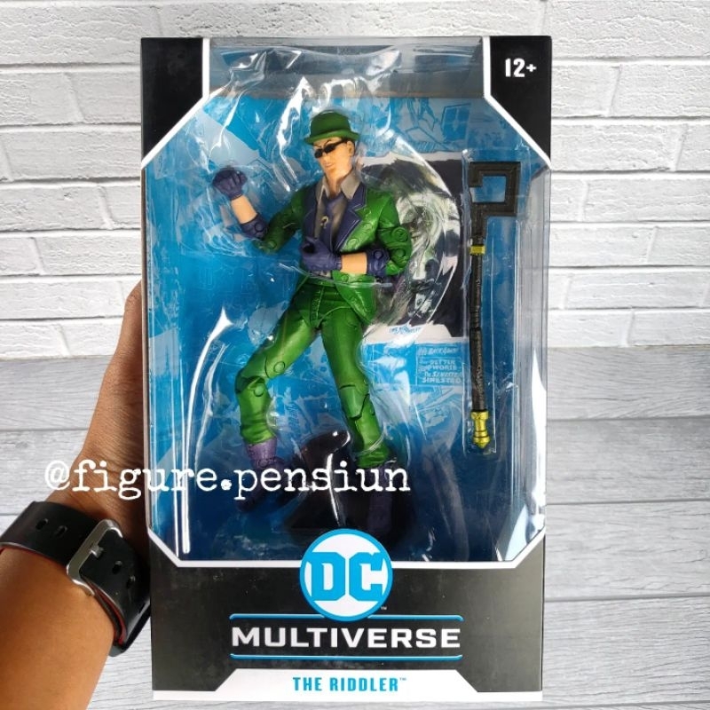 Dc MULTIVERSE MCFARLANE THE RIDDLER BATMAN ARKHAM CITY ACTION FIGURE ...