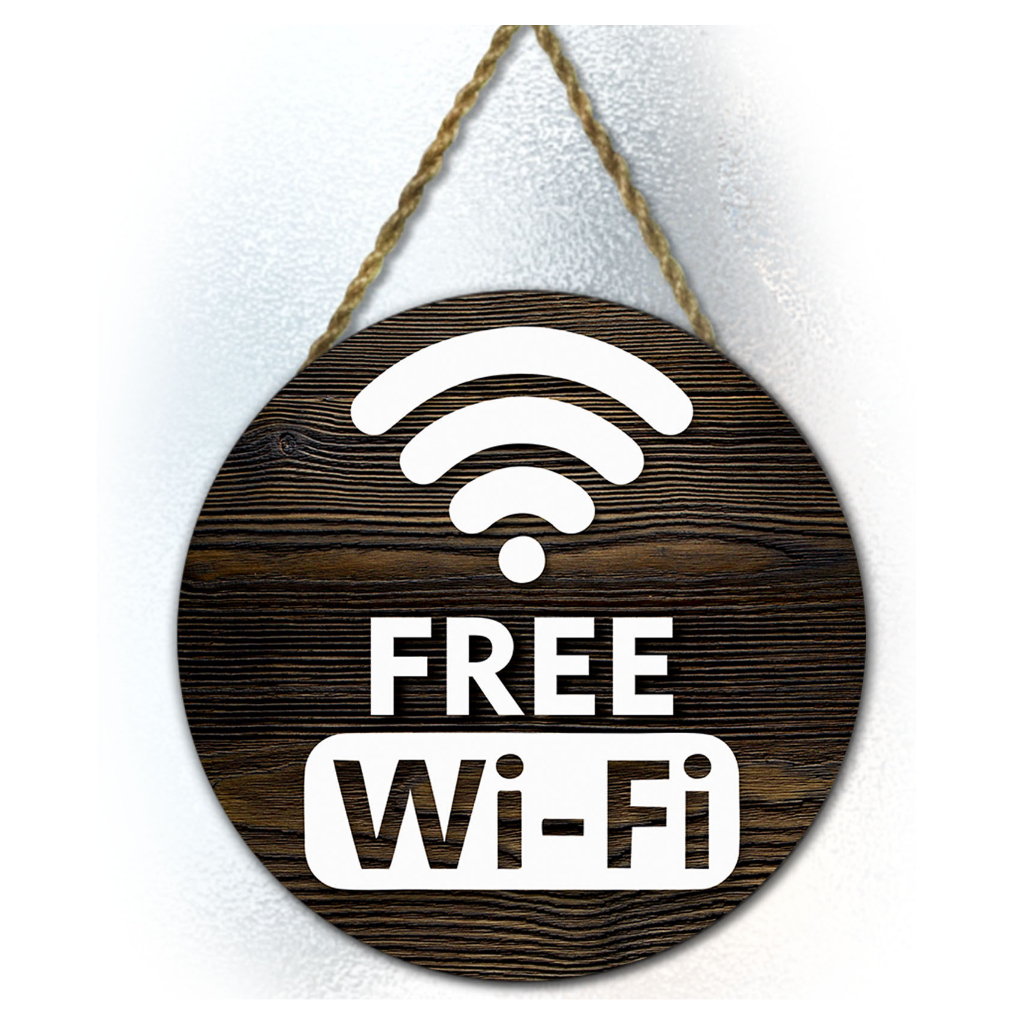 Free wifi sign board | Shopee Malaysia
