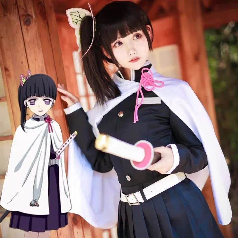 Kanao TSUYURI KIMETSU NO YAIBA DEMON SLAYER COSPLAY Clothes | Shopee ...