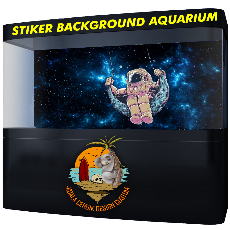 Aquarium Background Sticker Design A | Shopee Malaysia