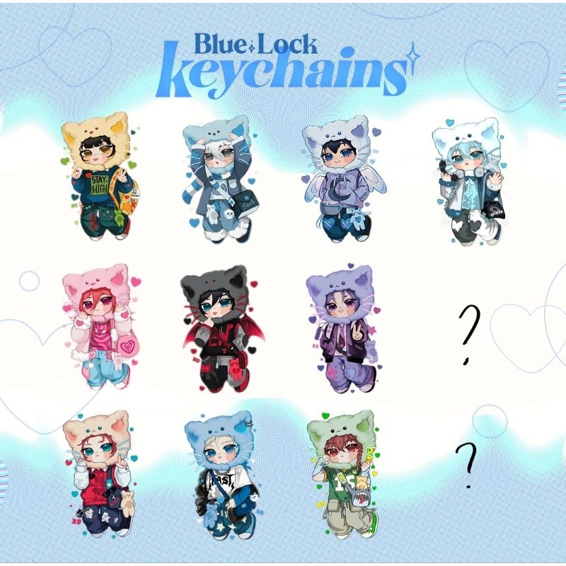 Blue Lock Keychains | Shopee Malaysia