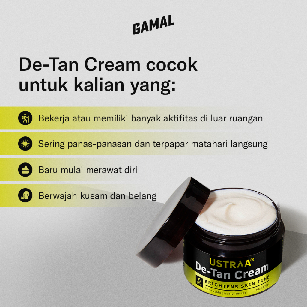 De tan cream store