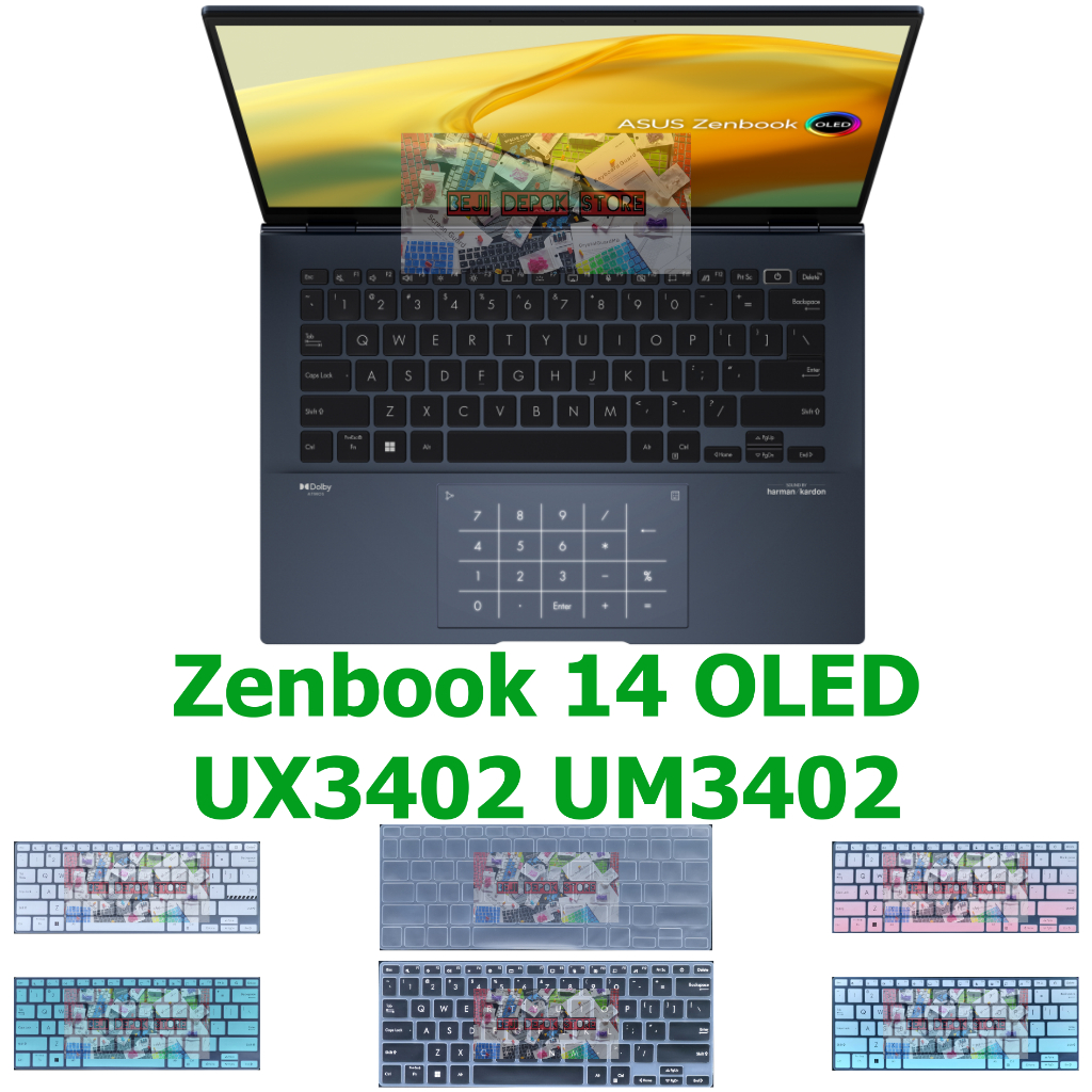 Keyboard Protector Asus Zenbook 14 OLED UX3402ZA UM3402ZA UX3402 UM3402 ...