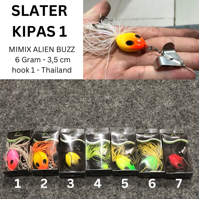 Krandang toman peang bait slater fan bait 1 Mimix Alien Buzz made in ...