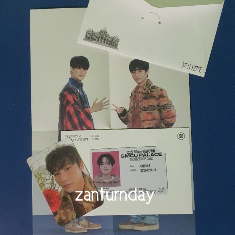 [Official] Nct Dream SMCU Membership Photocard PC Renjun ID Member Card ...