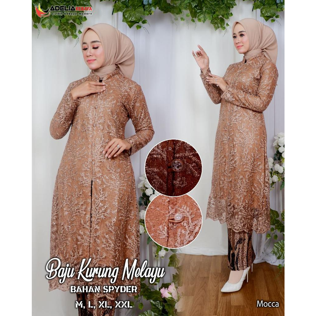 Kadai.baju / Party Kebaya / Kebaya brackets / Women's jumbo Kebaya ...
