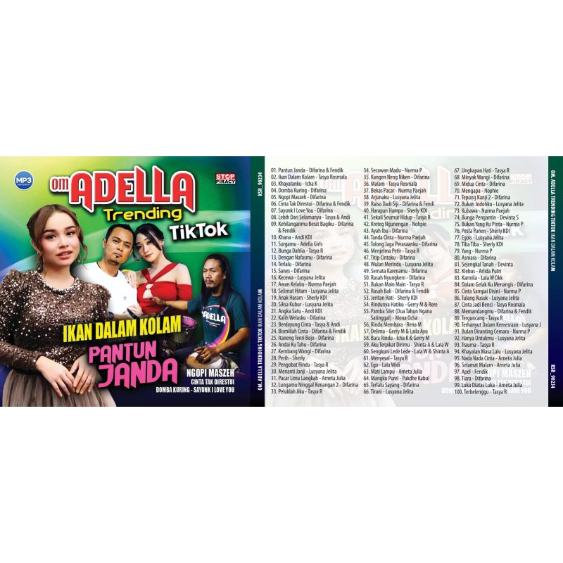 Audio Cassette Songs Mp3 Om Adella Patun Janda, Fish in the Pond 2023 ...