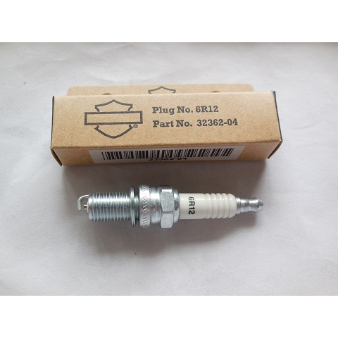 Harley Davidson Iridium Spark Plug 883cc/1200cc/1450cc/1580cc/1690cc/1800cc (HD-6R12) Cross ...