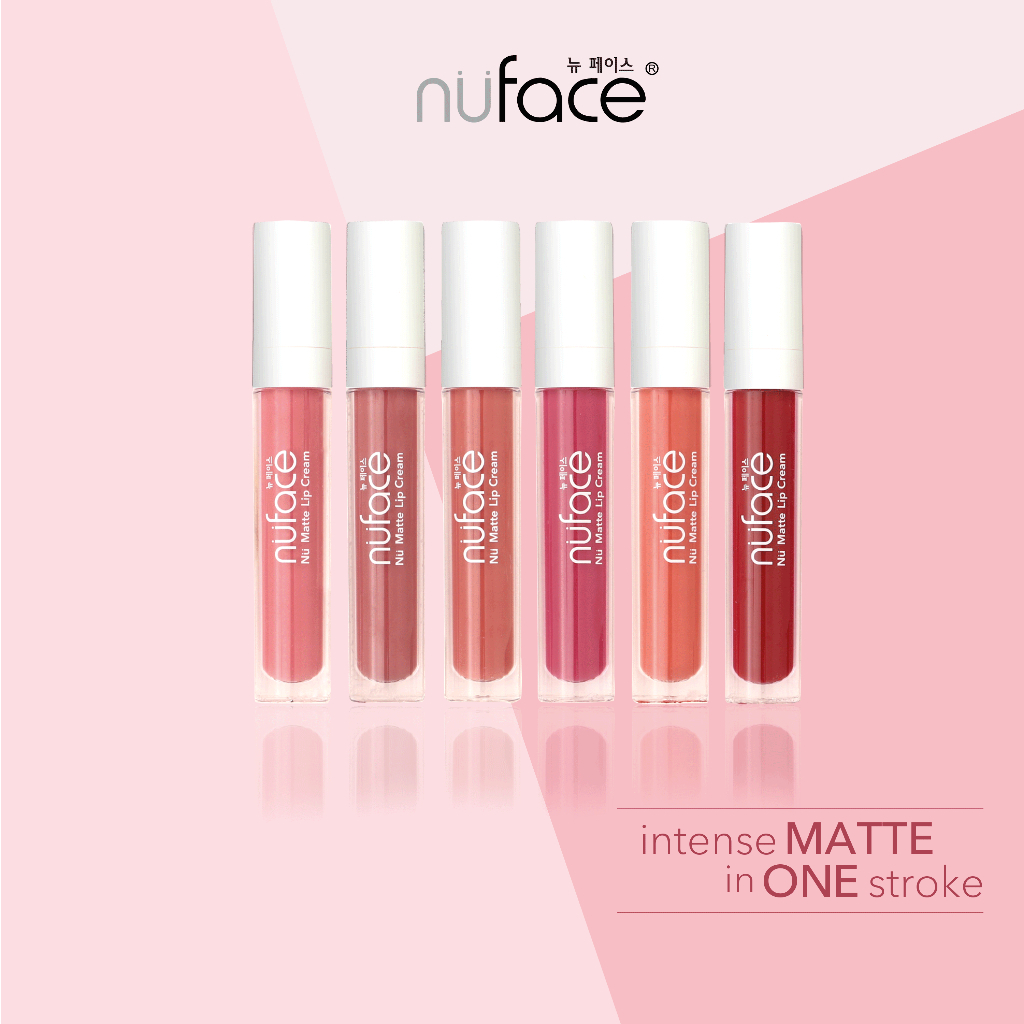 Nuface Nu Matte Lip Cream | Caramel Sensation, Intense Color, Long ...