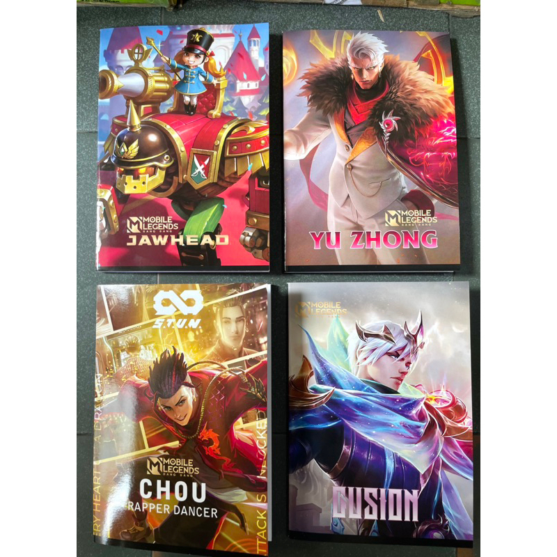 Mobile Legends Motif Writing Book / Writing Book containing 50 Sheets ...