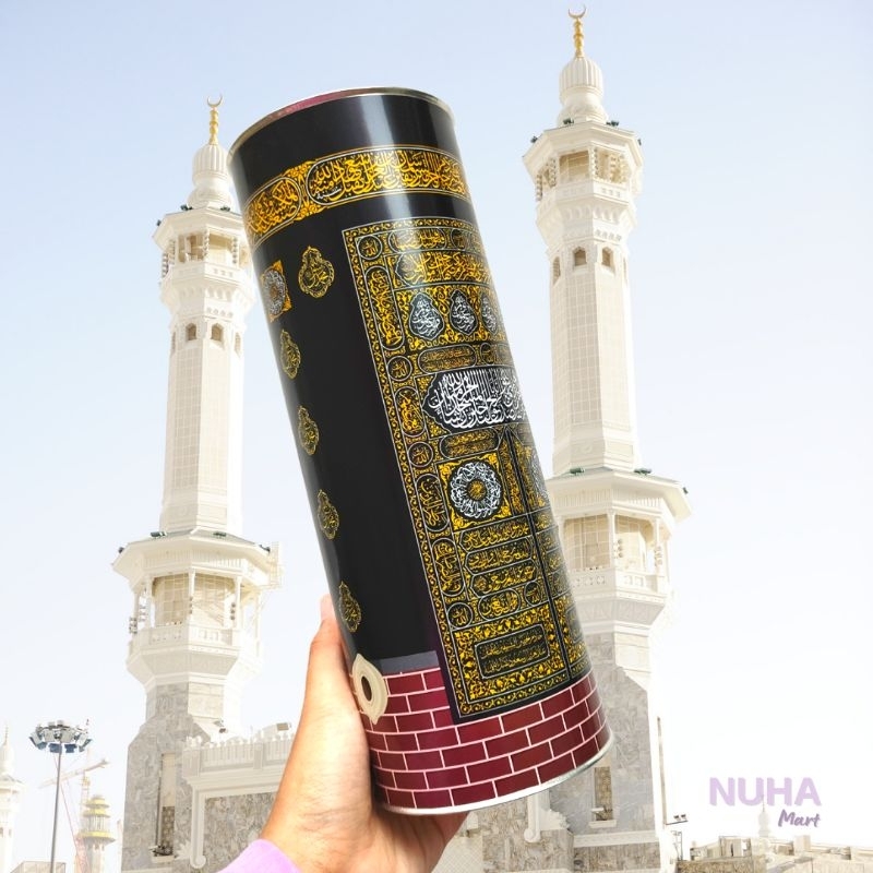 Kaaba Piggy Bank XL Souvenir Savings Umrah Hajj Medina Arabic Kaaba ...