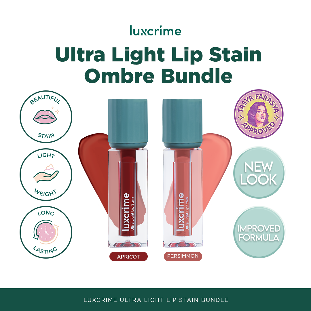 [BUNDLE] Ombre New Luxcrime Ultra Light Lip Stain | Shopee Malaysia