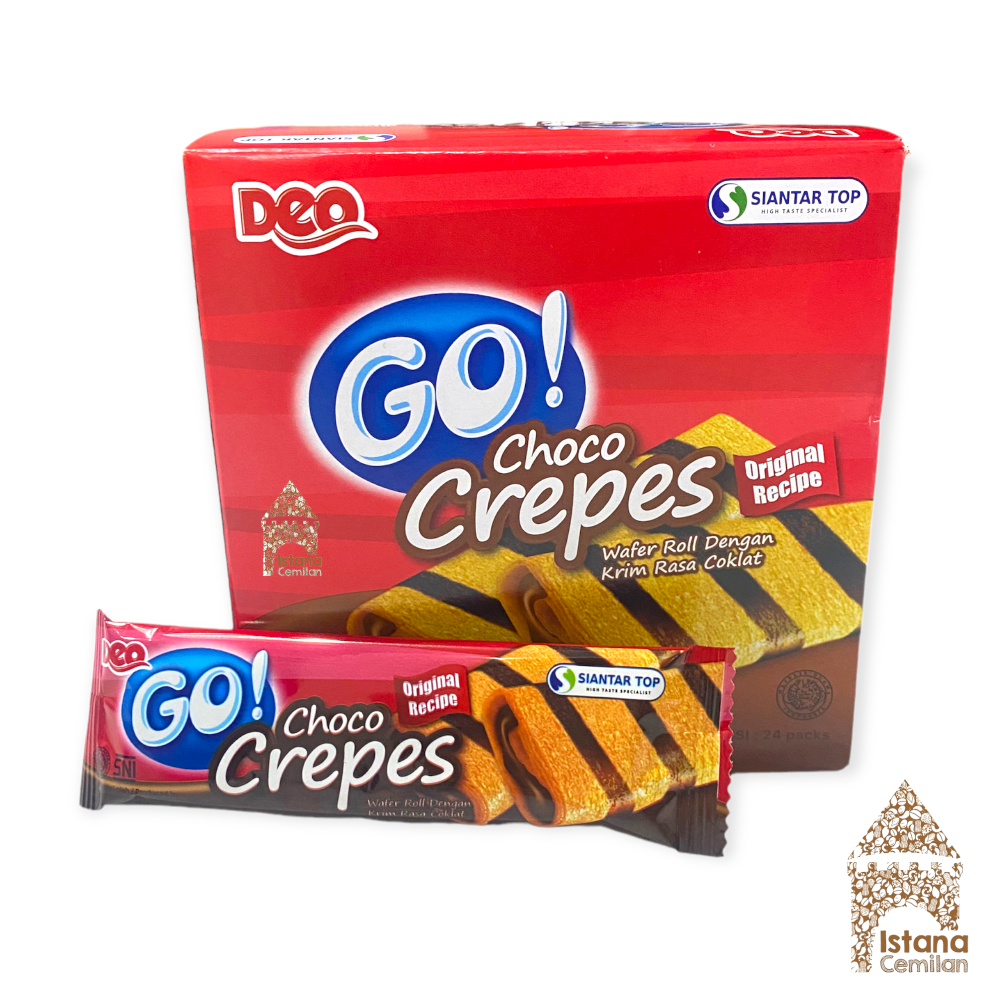 Go Choco Crepes Wafer Roll Chocolate Cream (24 pcs) | Shopee Malaysia