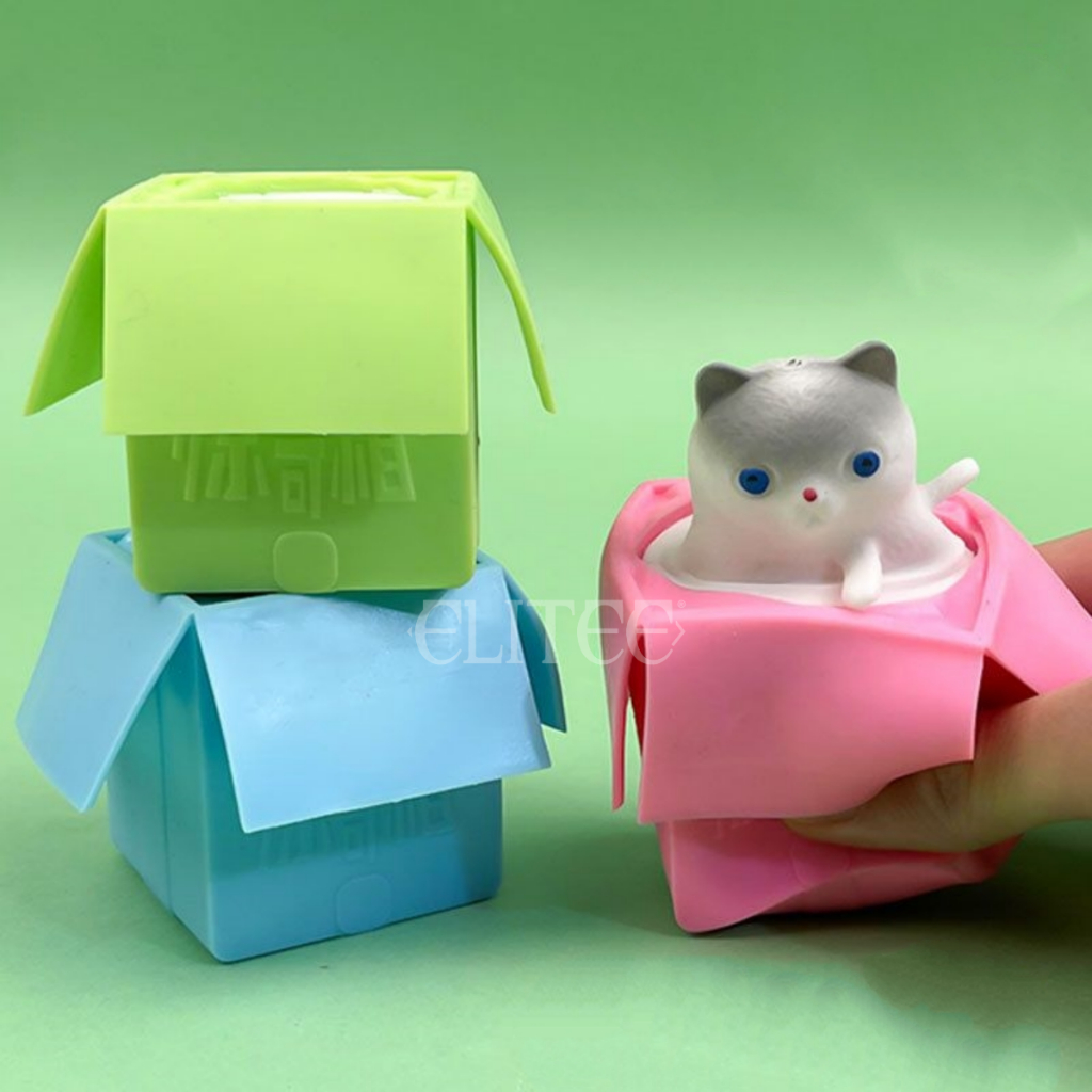 Pop it Cat Squishy Toy Viral Anti Stress Squeeze Squishy Toy | Shopee ...