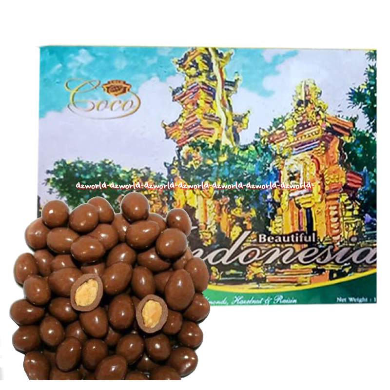 Coco 170gr Beautiful Indonesia Round Chocolate Filled With Delicious ...