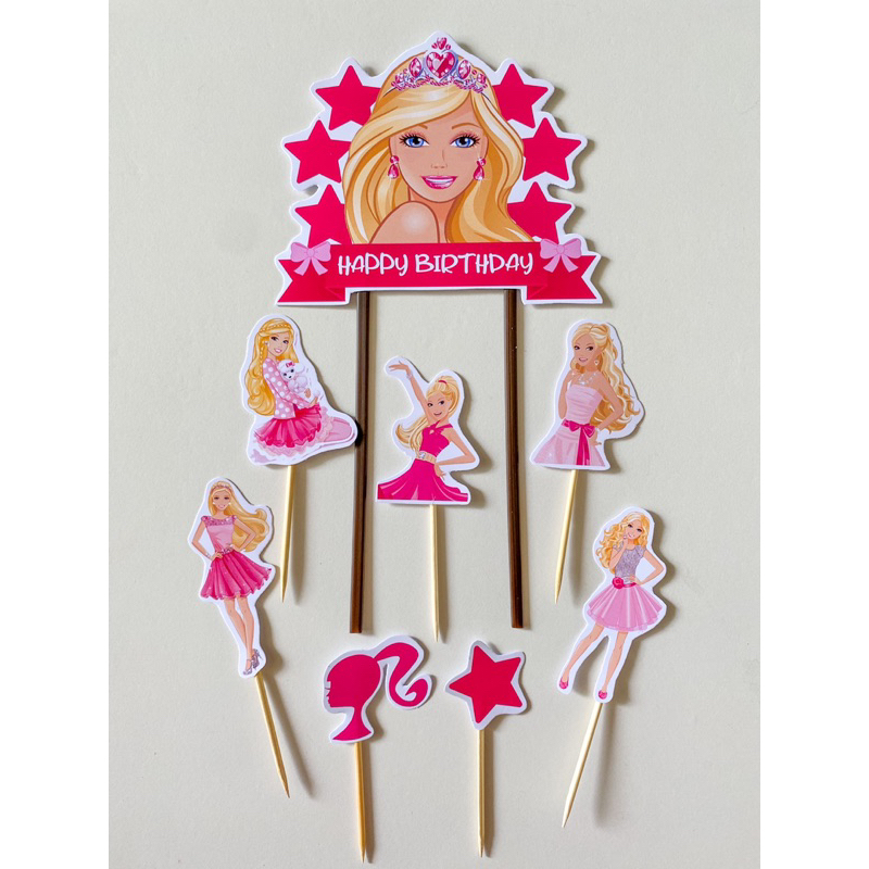 Barbie TOPPER/BARBIE CAKE TOPPER/BARBIE CAKE TOPPER/BARBIE CAKE ...
