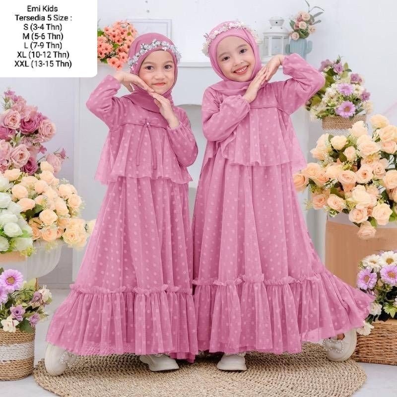 Gamis Clothes For Girls, The Latest Models Of Current Trends /Maxi Emi ...
