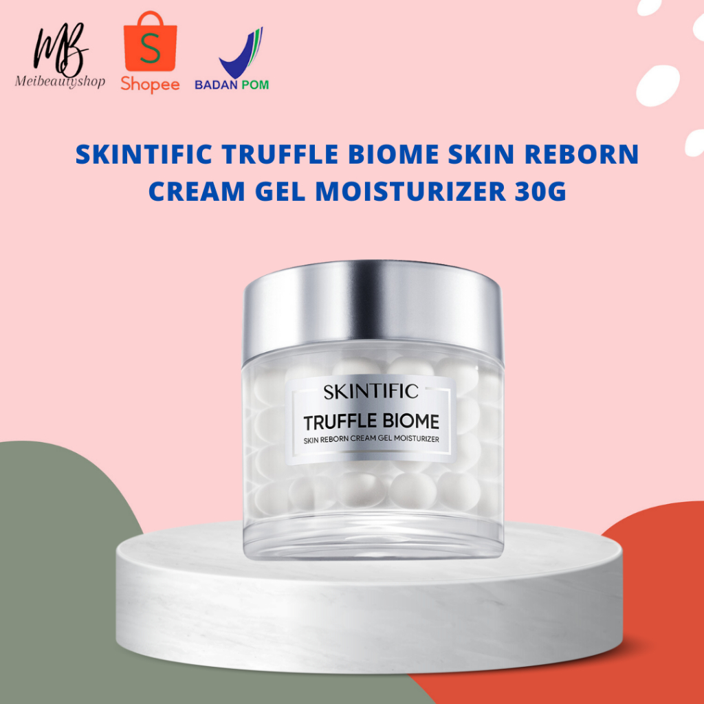 SKINTIFIC Truffle Biome Skin Reborn Cream Gel Moisturizer 30g | Shopee ...