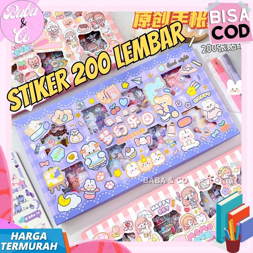 Sticker Pack Of 200 MASU Girls Contents 200 Sheets Of Unique Cute MOMO ...