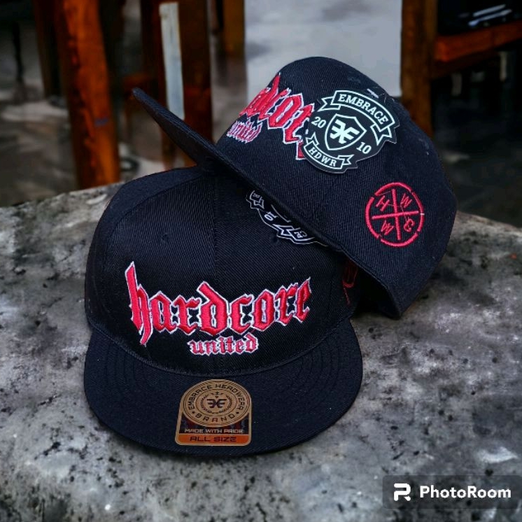 Hardcore Metal Embroidery Snapback |Men's And Women's Metal Snapback ...