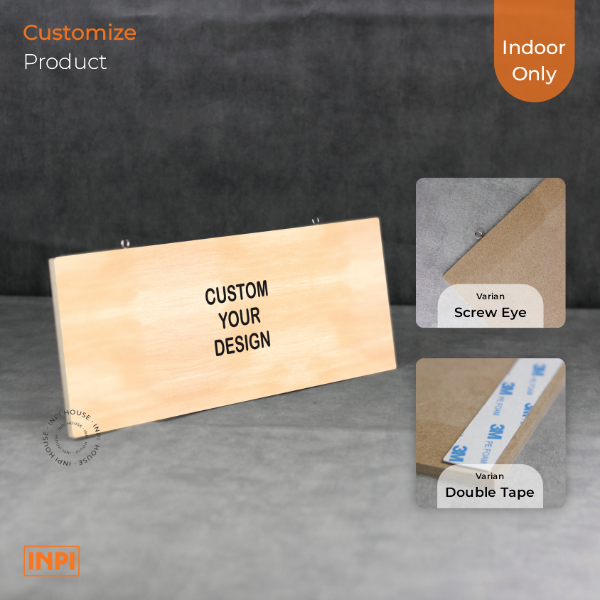 Custom Signage - Custom Your Own Design - Request Room Signage - MDF 45 ...