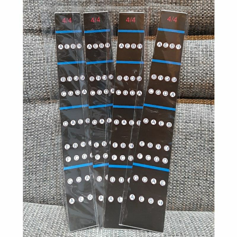 Violin Fingerboard Sticker 4/4 Violin Sticker Fingering Aid | Shopee ...