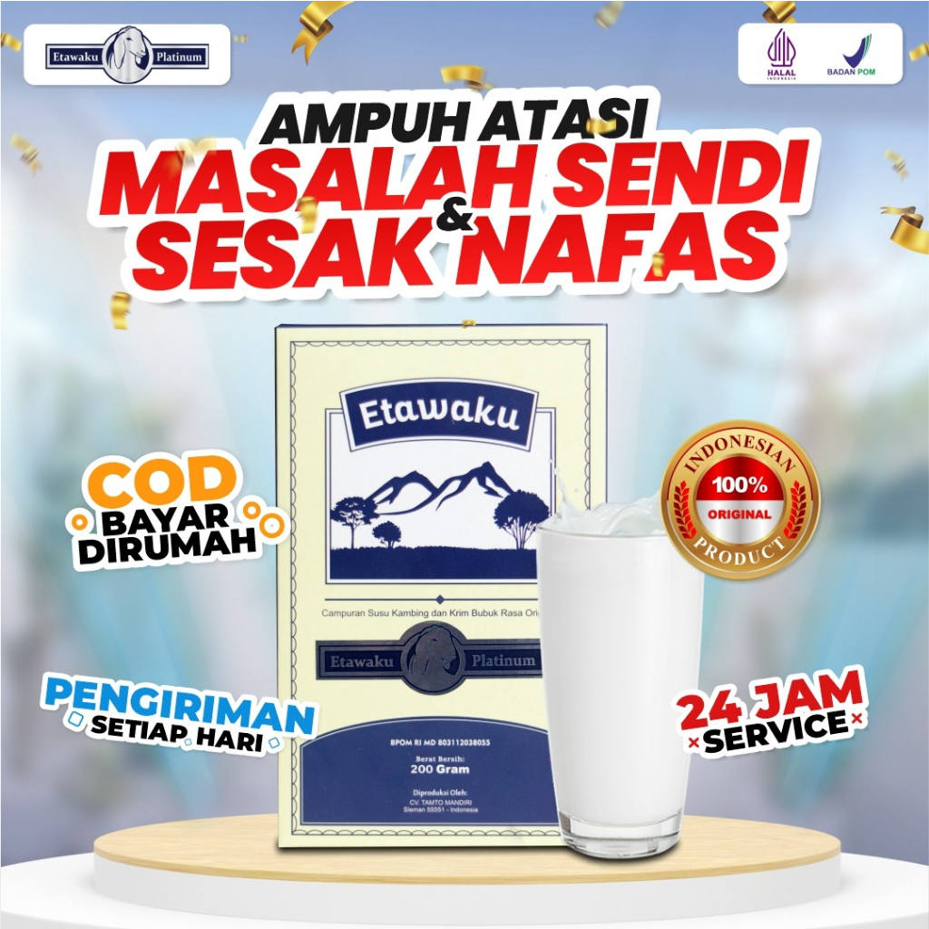 Etawaku Platinum Ettawa Goat Milk Treats Joint Problems and Shortness ...