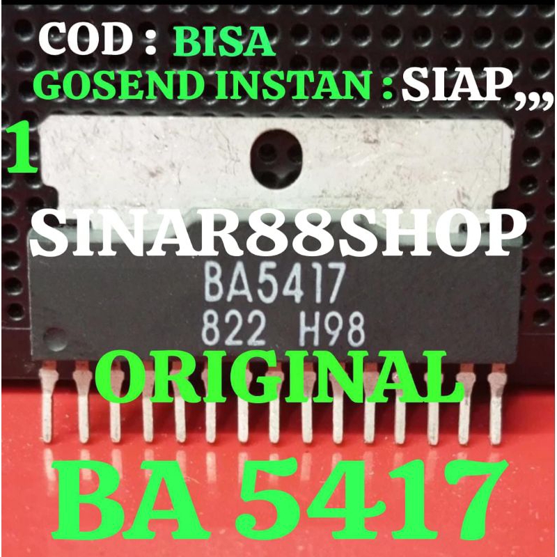 Ori BA5417 BA 5417 IC TR TRANSISTOR comb MOSFET FET ORIGINAL ORIGINAL ...