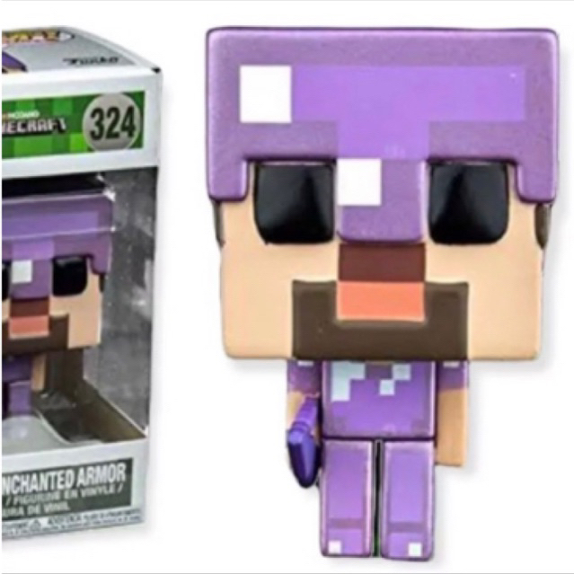Funko Pop! Minecraft Steve in Enchanted Armor | Steve | Shopee Malaysia