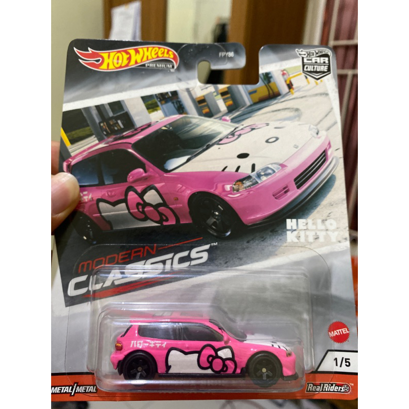 Hot Wheels Premium Honda Civic EG Hello Kitty | Shopee Malaysia