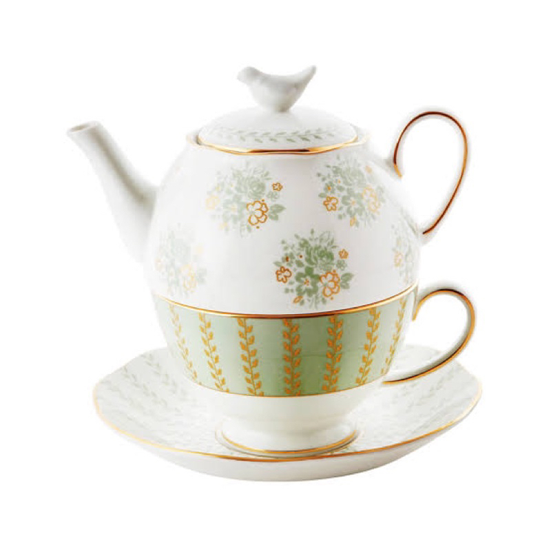 Saint James Wendy Tea for One Set Teapot Teacup saucer Ceramic | Shopee ...