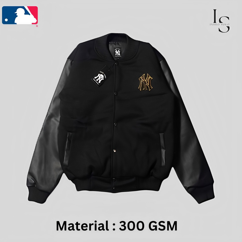Varsity NY Bomber Varsity MLB NY Jacket Men Varsity Bomber Baseball ...