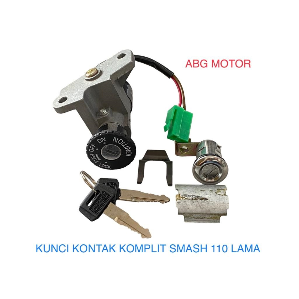 Smash 110 Old Complete Ignition Lock BP | Shopee Malaysia