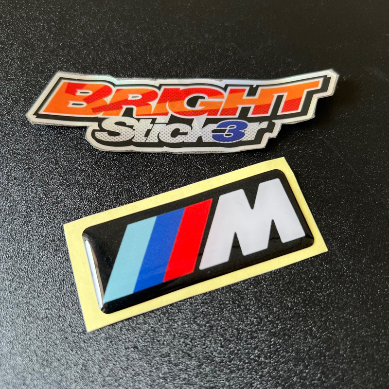 Embossed BMW PERFORMANCE Logo Emblem Sticker | Shopee Malaysia