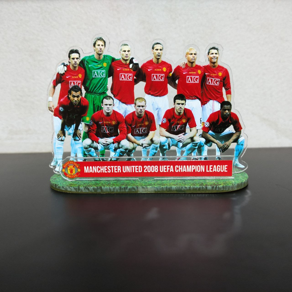Standee Action Figure Line Up Manchester United Champion League ...