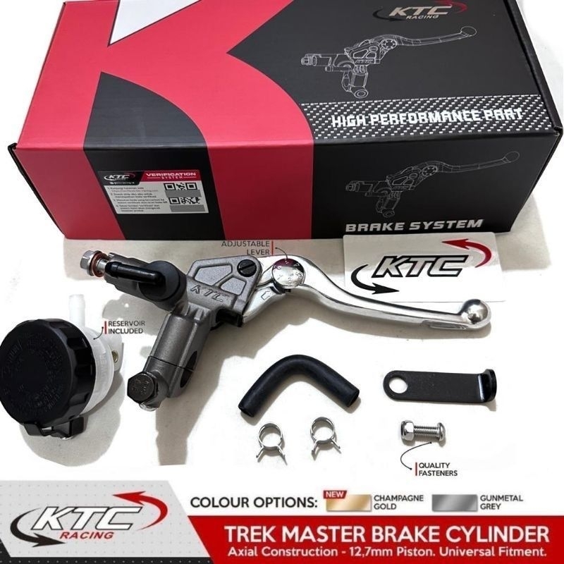 Master Brake Ktc Racing Track Right Master Bracke Cylinder 12,7Mm ...