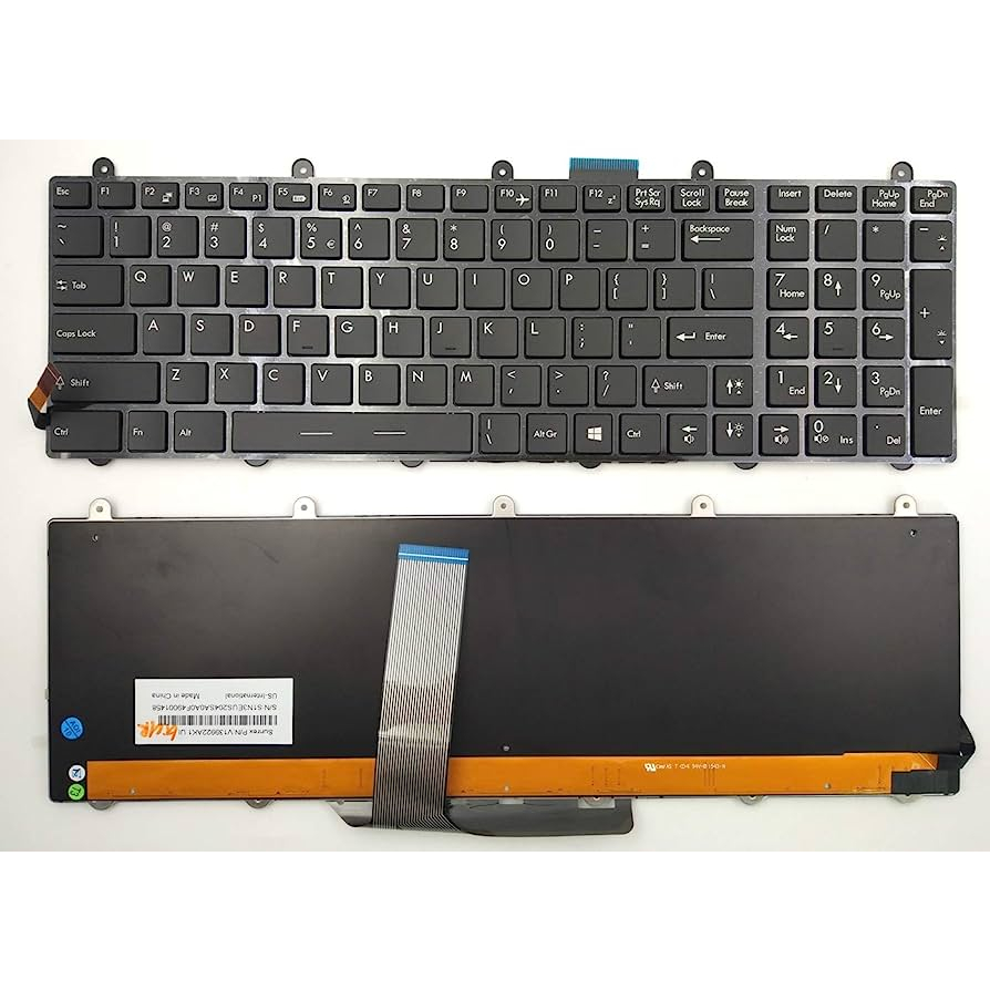Msi GE60 GE70 CR61 GX60 GX70 X620 GX60 RGB BACKLIT KEYBOARD | Shopee ...