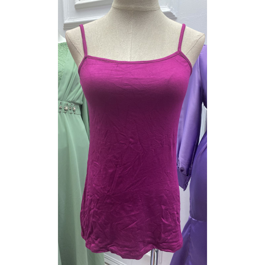 Plain Tanktop/Women's Inside/Women's Top | Shopee Malaysia
